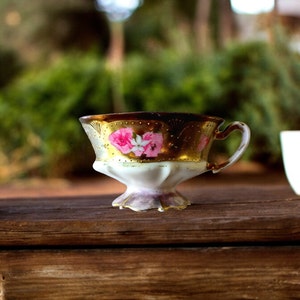 Vintage Victorian Teacup and Saucer Set, Unique Rare Find Collectable ...