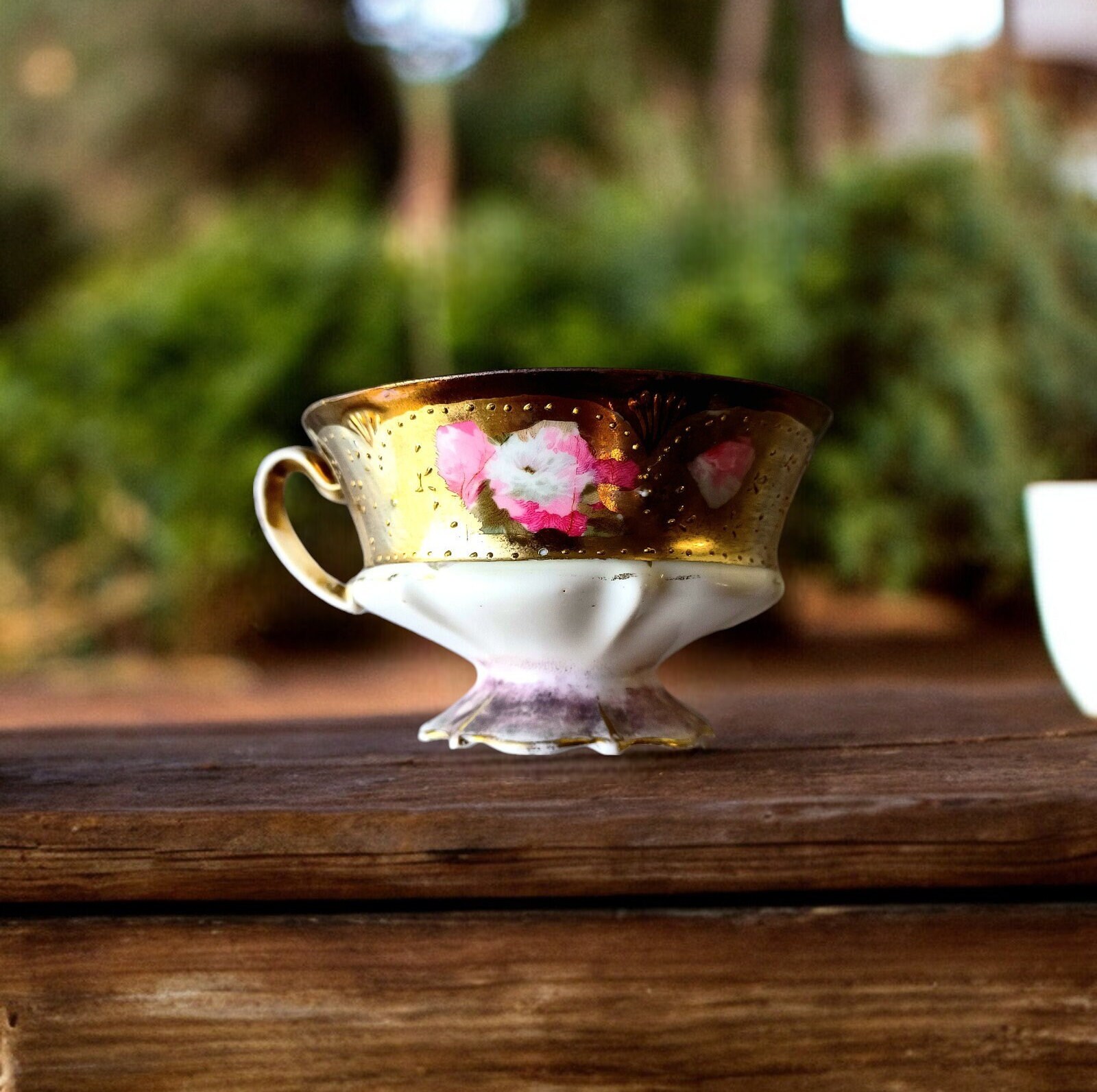 Vintage Victorian Teacup and Saucer Set, Unique Rare Find Collectable ...