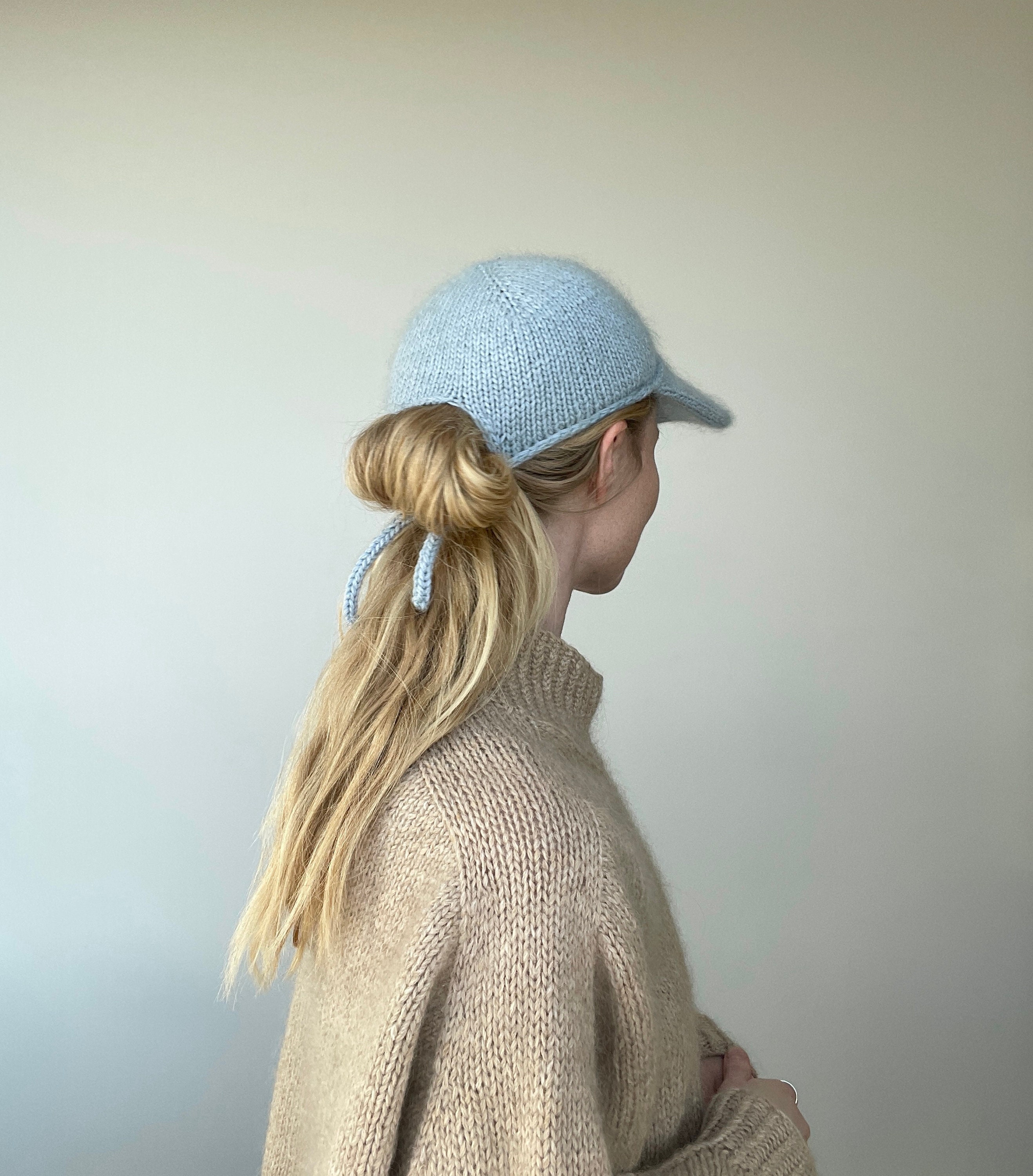 Pastel Winter Cap Knitting Pattern - Etsy
