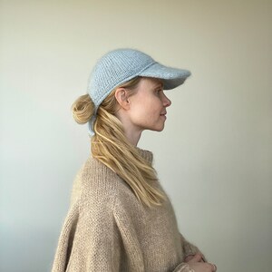 Pastel Winter Cap Knitting Pattern - Etsy