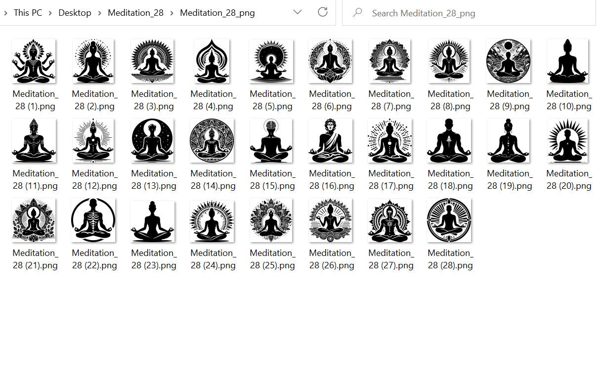 28 Meditation SVG Bundle, Yoga Svg, Namaste SVG, Meditation Quotes ...