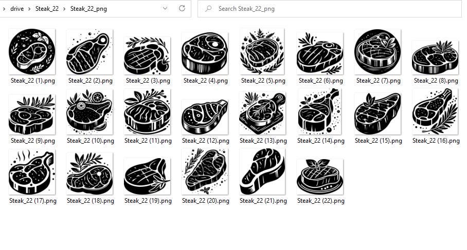 22 Steak Svg, Meat Png, Steak Cut File, Steak Silhouette, Steak Png ...