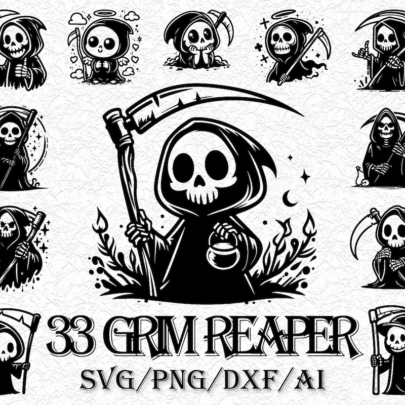 Grim Reaper - Etsy
