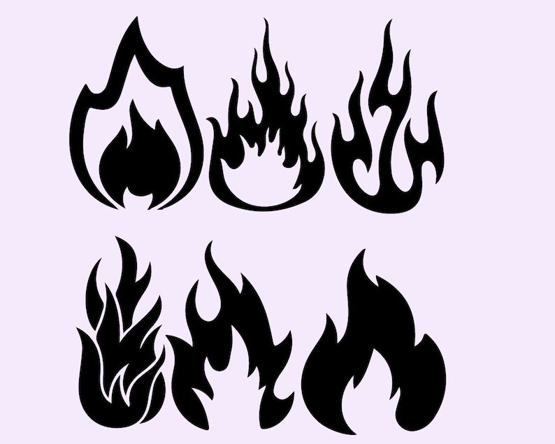80 Fire Svg,fire Svg,dxf,fire Flames,svg Bundle,fire Ball,cricut ...