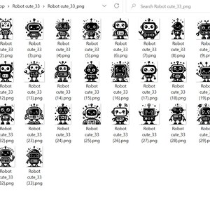 33 Cute Robot SVG Bundle, Robot Svg, Cute Robot Png, Robot Cut File ...