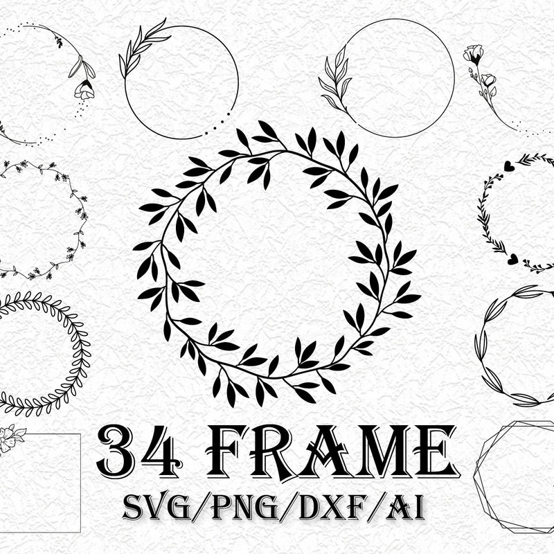 Border Svg - Etsy
