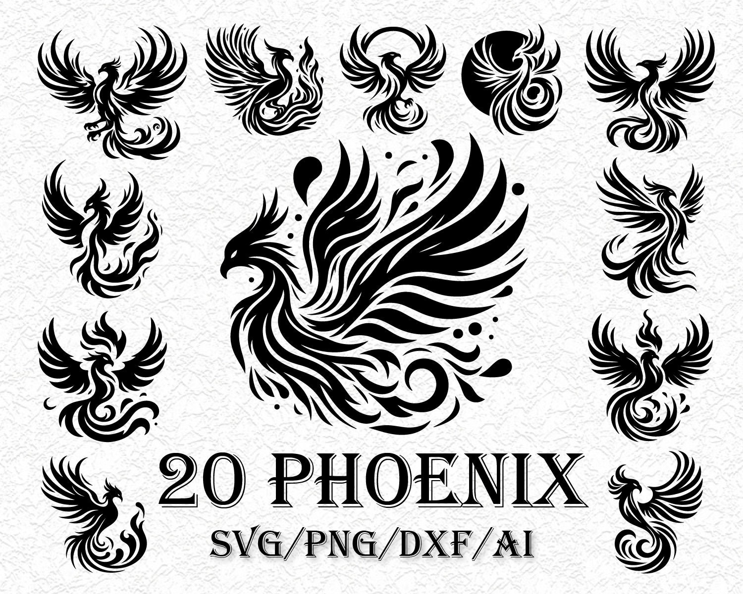 20 Phoenix Svg, Phoenix Png, Phoenix Bird, Phoenix Art, Phoenix Design ...