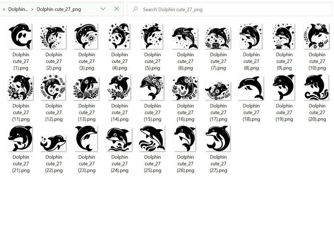 27 Cute Dolphin SVG DXF, Dolphin Cut File for Laser, Dxf for Plasma ...