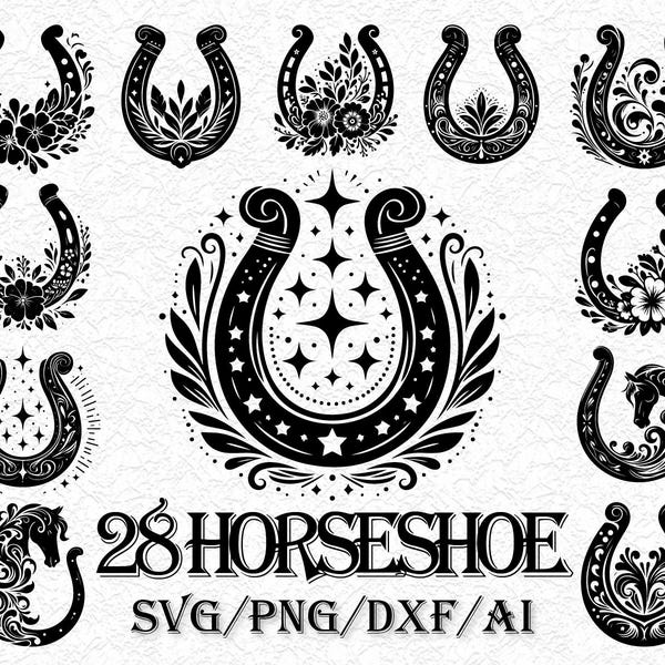 Horseshoe Star - Etsy