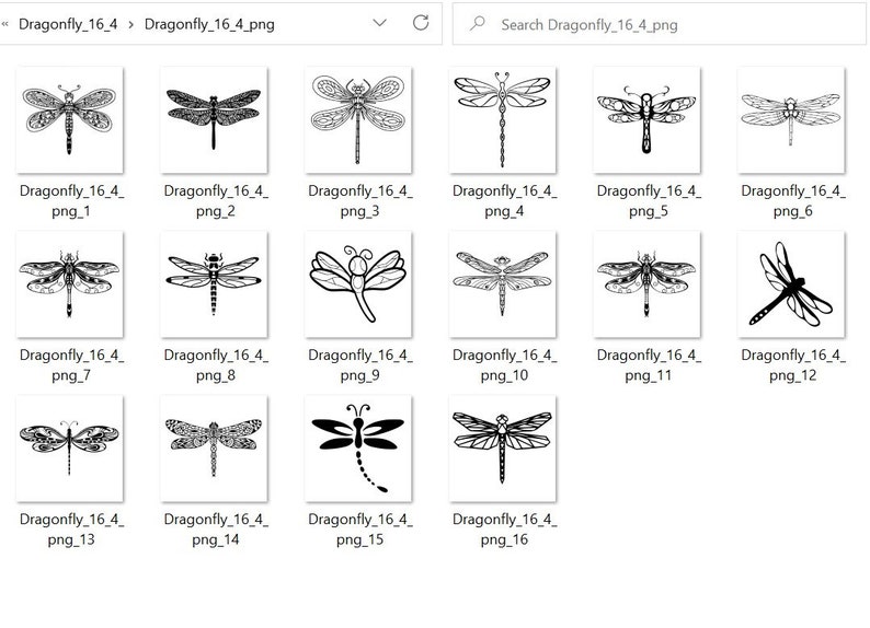 16 Dragonfly SVG Bundle, Dragonfly PNG Files, Dragonfly Svg Layered ...