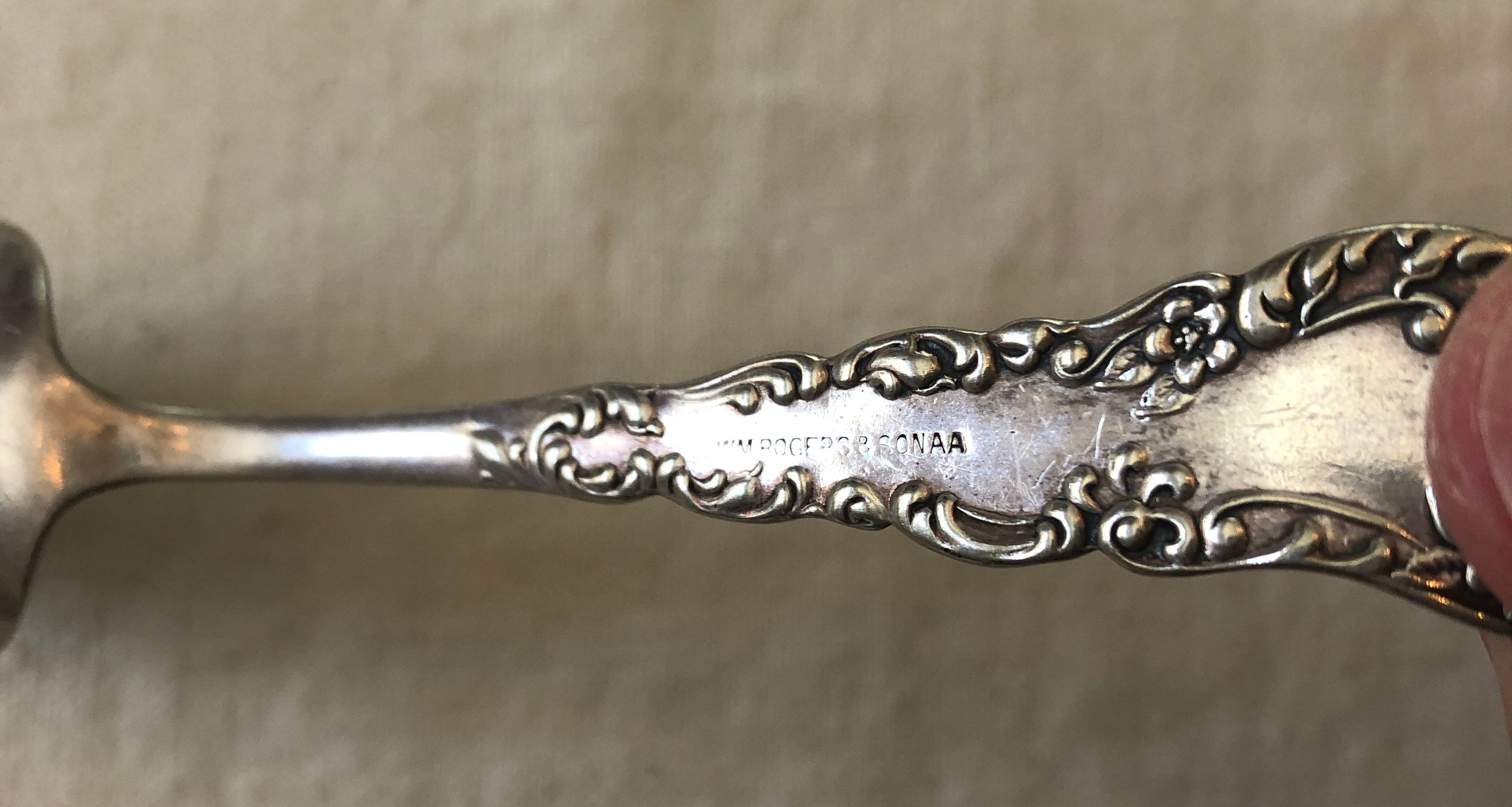 Silverplate Wm Rogers & Son AA Florida Pattern 6 Teaspoon Vintage - Etsy