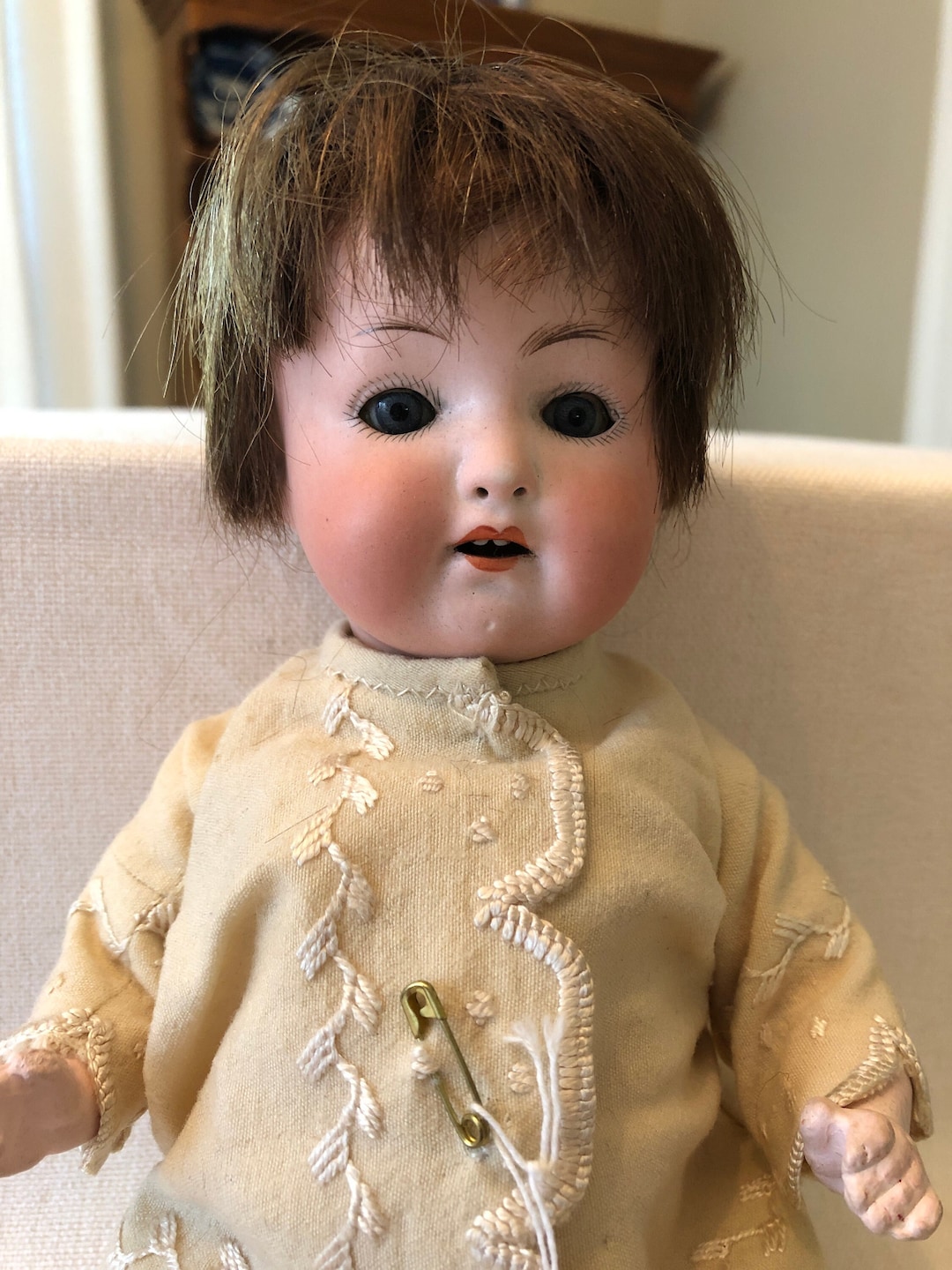 10.5 Heubach Koppelsdorf 320 11/o Open Nostrils Character Doll Compo ...