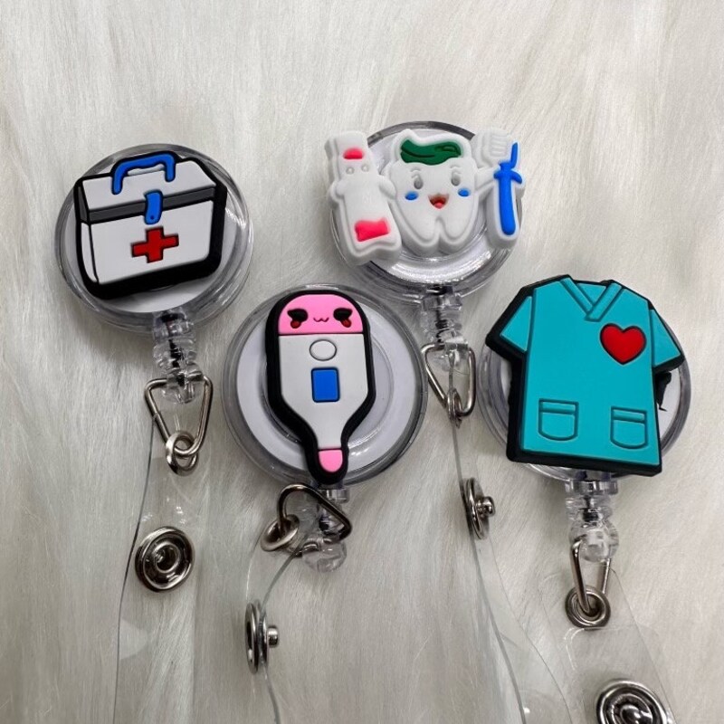 Badge Clip Retractable - Etsy