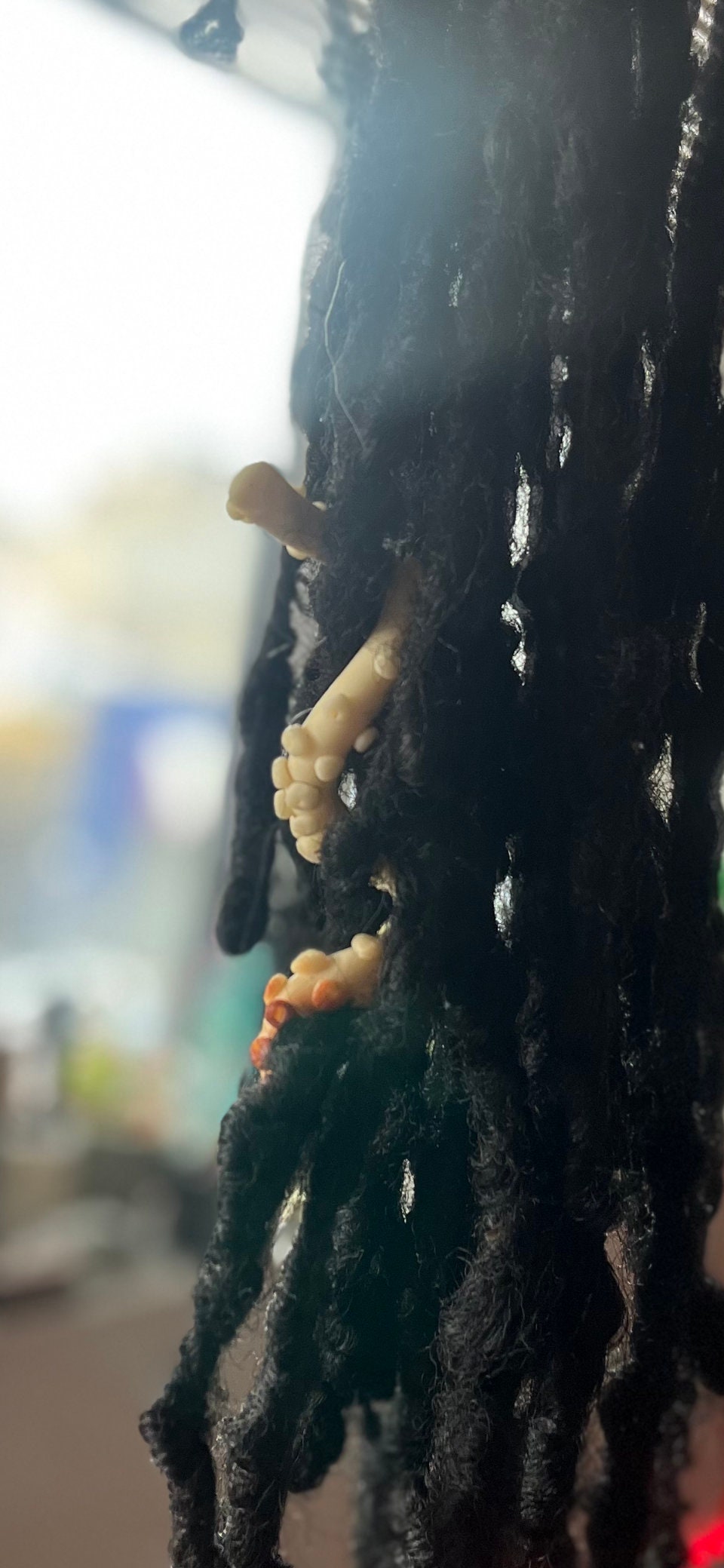 Jumbo Tentacle Loc Bead / Dreadlock Accessory / Loc Jewelry / - Etsy