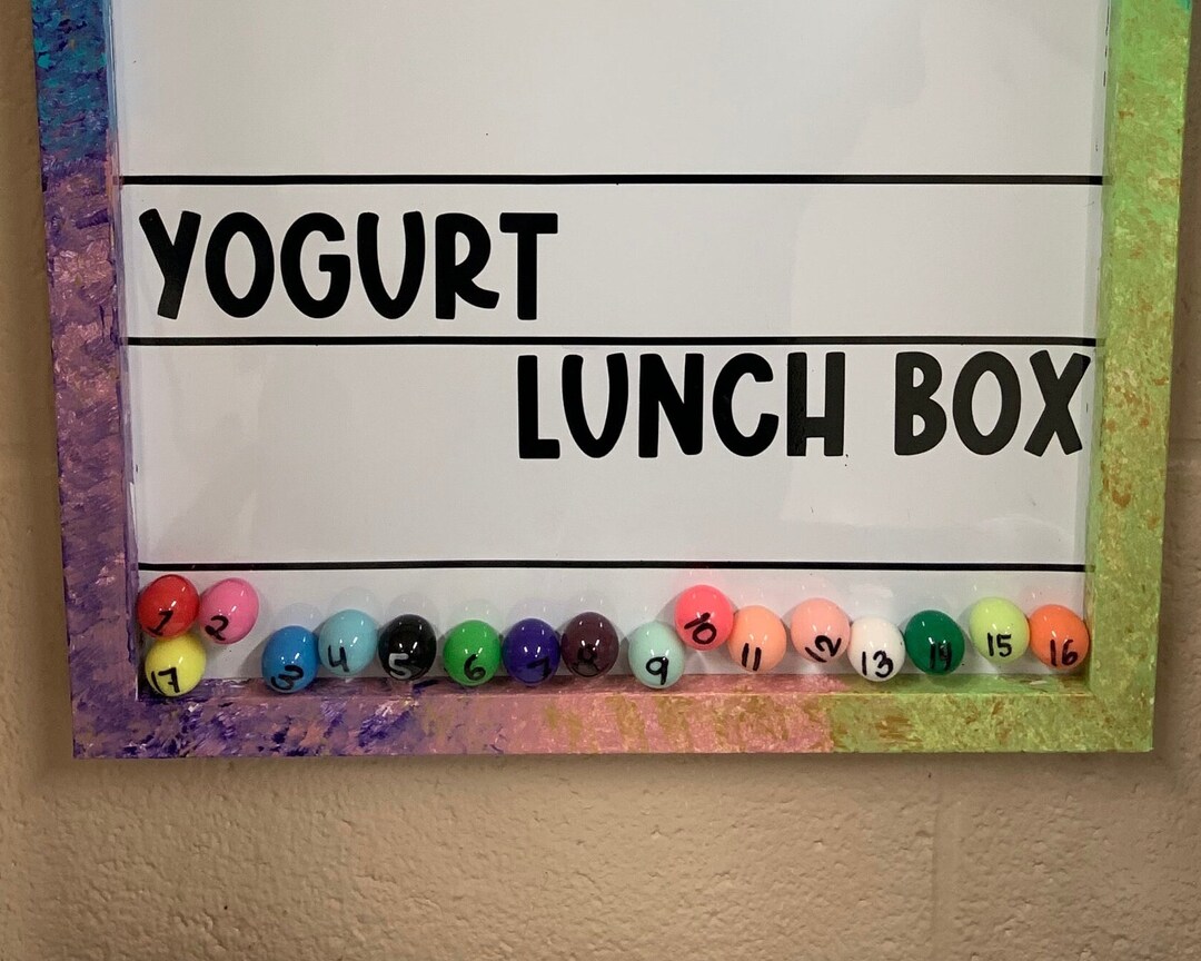 Lunch Board Magnets - Etsy
