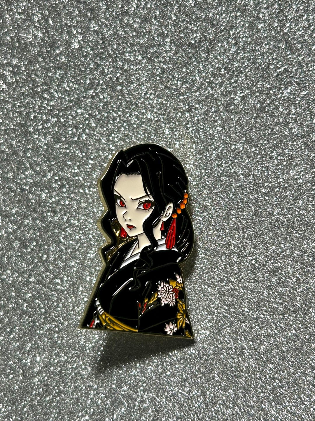 Muzan Kibutsuji Enamel Pin - Etsy