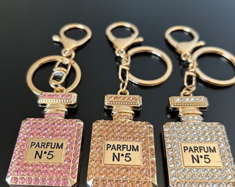 Keychain Dragonfly Perfume Bottle Keychain - Etsy