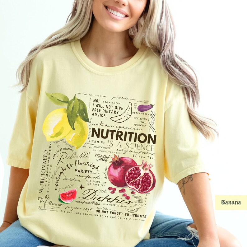 Dietitian Shirt, Dietician Graduation Gift, Nutritionist Shirt ...