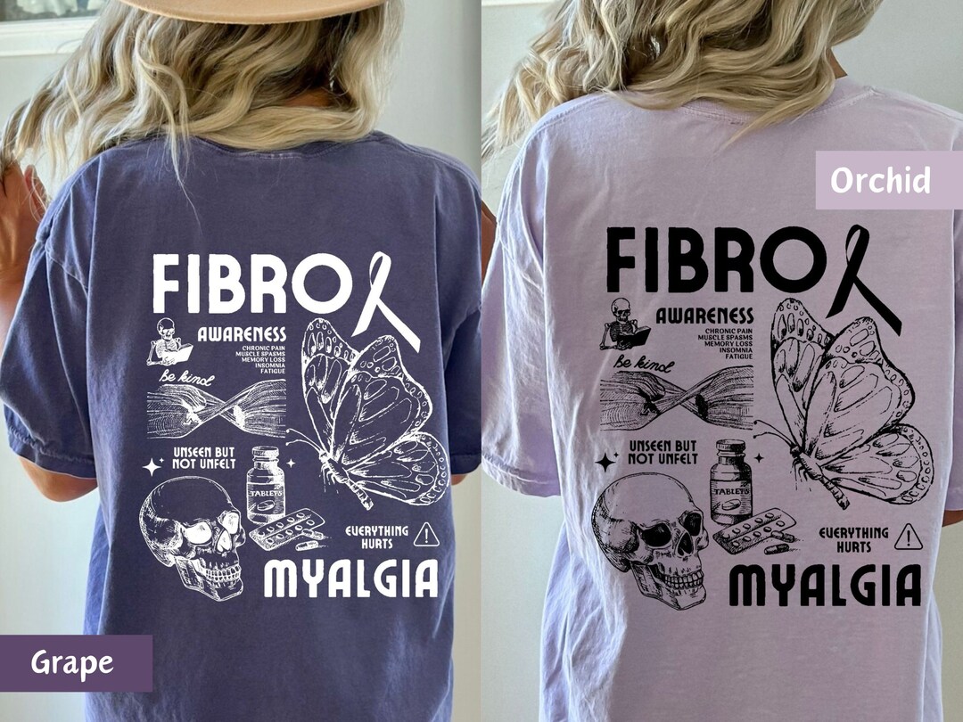 Fibromyalgia Shirt, Chronic Pain Shirt, Fibromyalgia Gift, Invisible ...