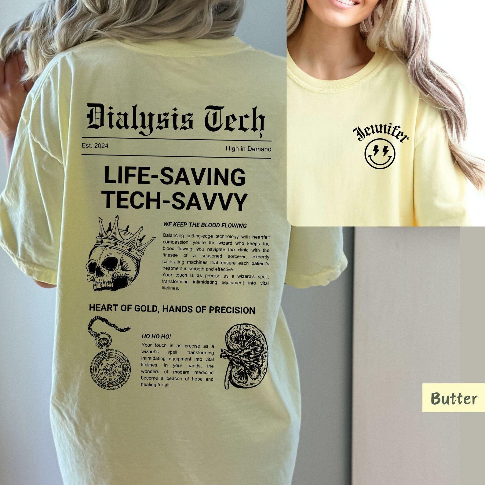 Dialysis Tech Shirt, Dialysis Technician, Dialysis Tech Tshirts ...