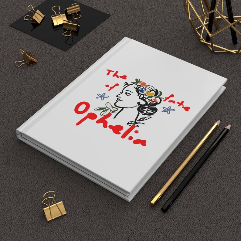 The Fate of Ophelia – Hardcover Journal | Customizable Aesthetic ...