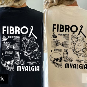 Fibromyalgia Shirt, Chronic Pain Shirt, Fibromyalgia Gift, Invisible ...