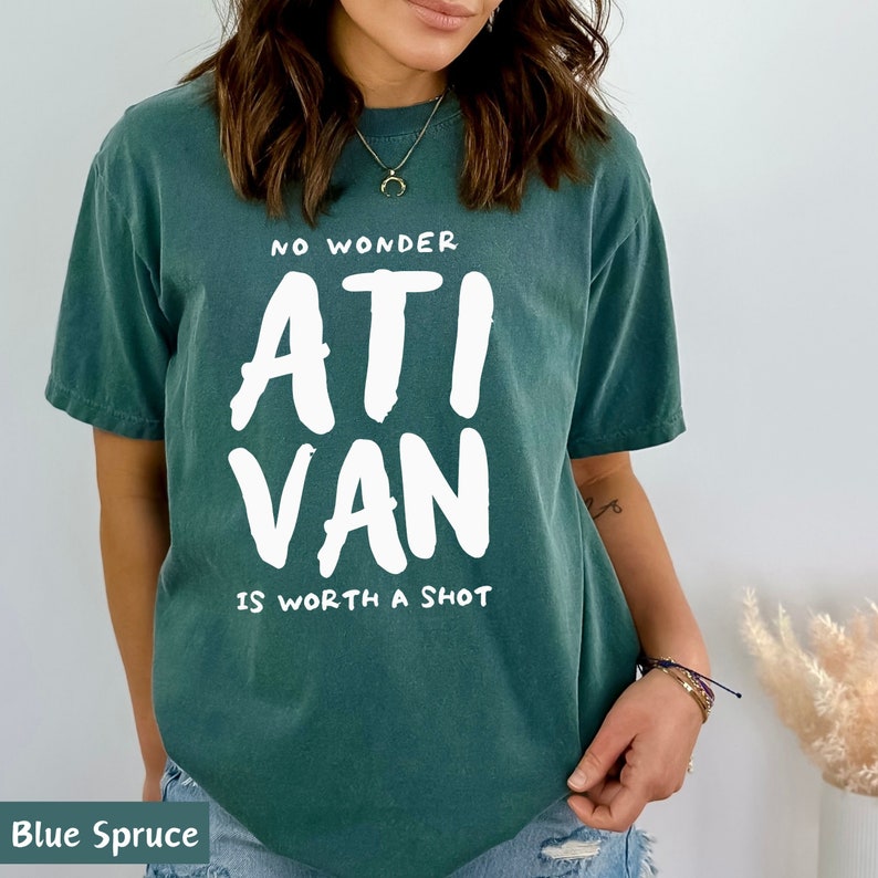 Ativan Shirt, Ativan Lorazepam, Psych Nurse Shirt, Icu Nurse Shirt ...