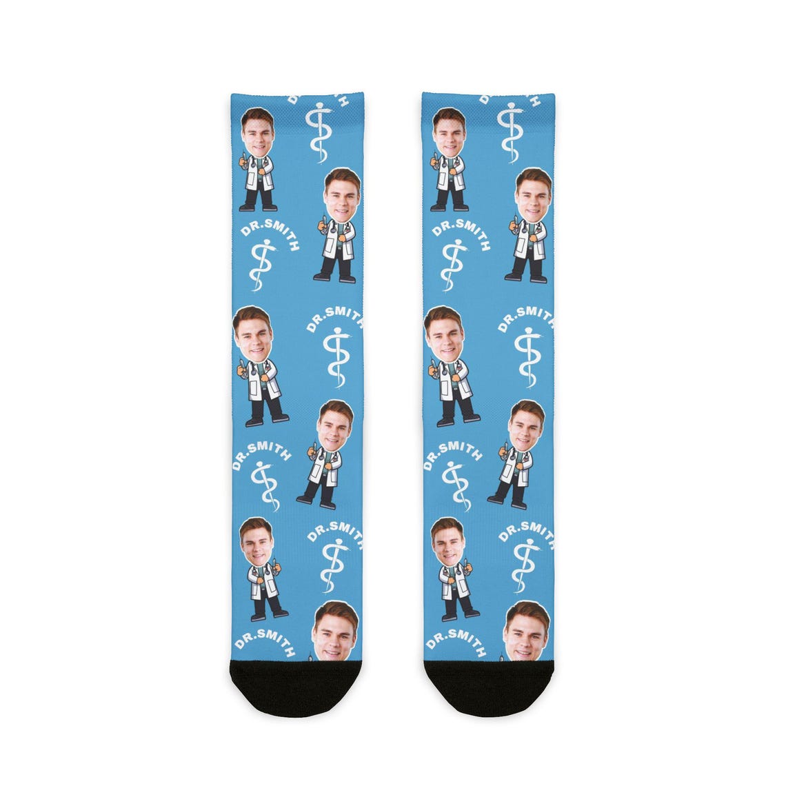 Personalized Surgeon Gift Socks, Custom Socks Face, Future Doctor Gifts ...