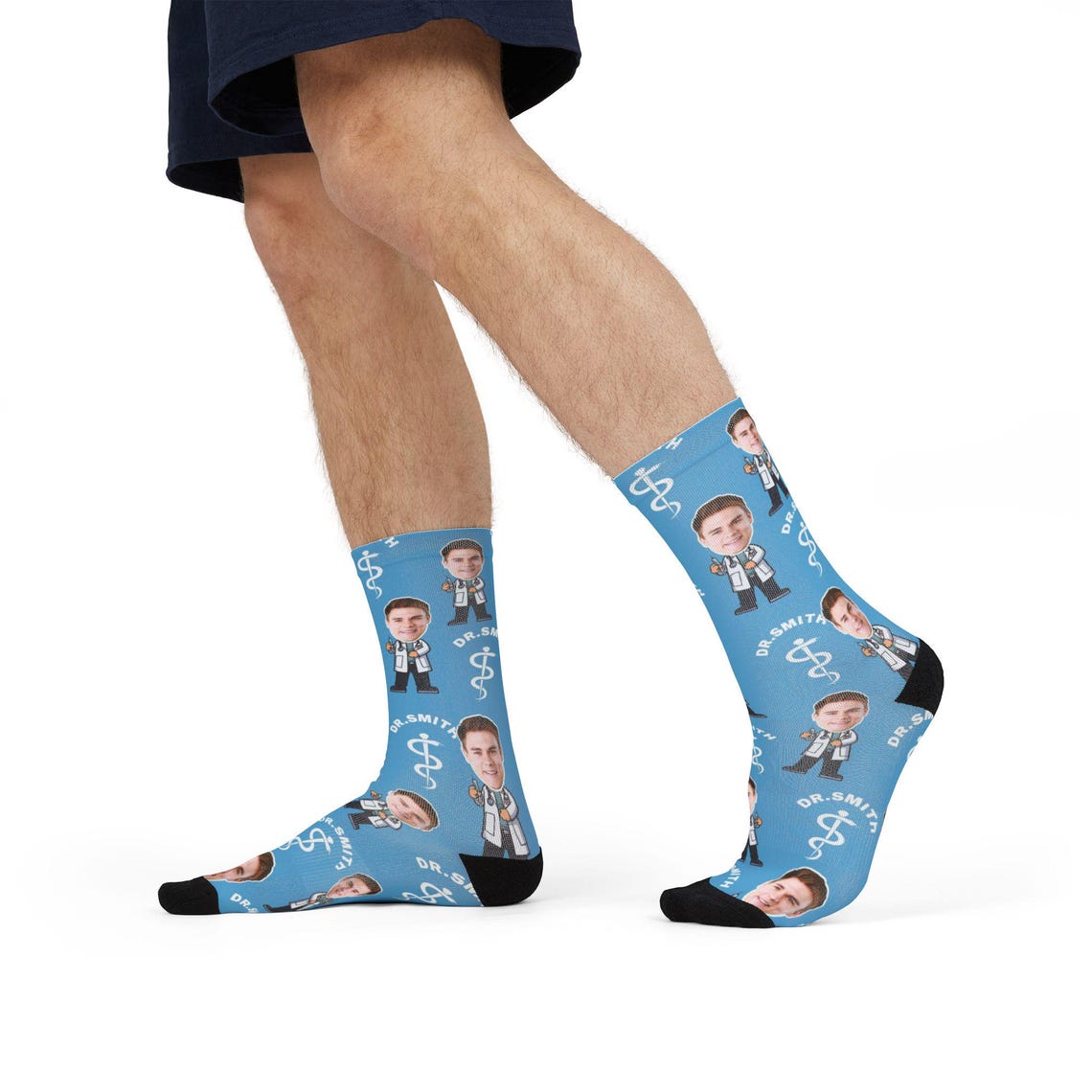 Personalized Surgeon Gift Socks, Custom Socks Face, Future Doctor Gifts ...