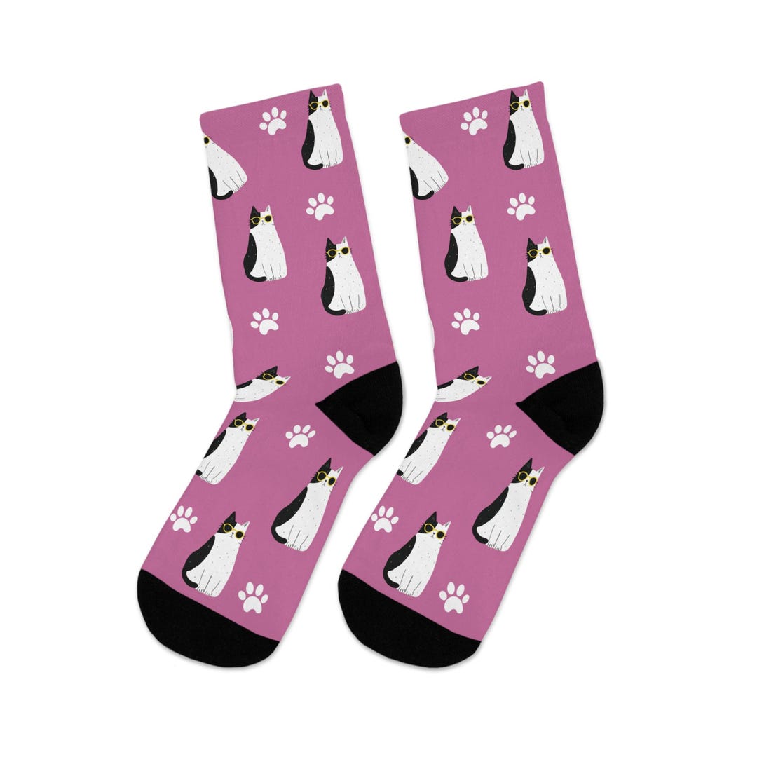 Funny Cat Lover Socks – Perfect Gift for Cat Moms, Cat Dads, Pet Lovers ...