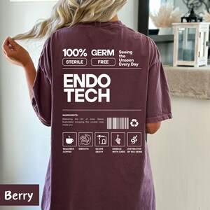 Endo Tech Shirt, Endoscopy Tshirt, Endo Tech Shirts, Endo Nurse ...
