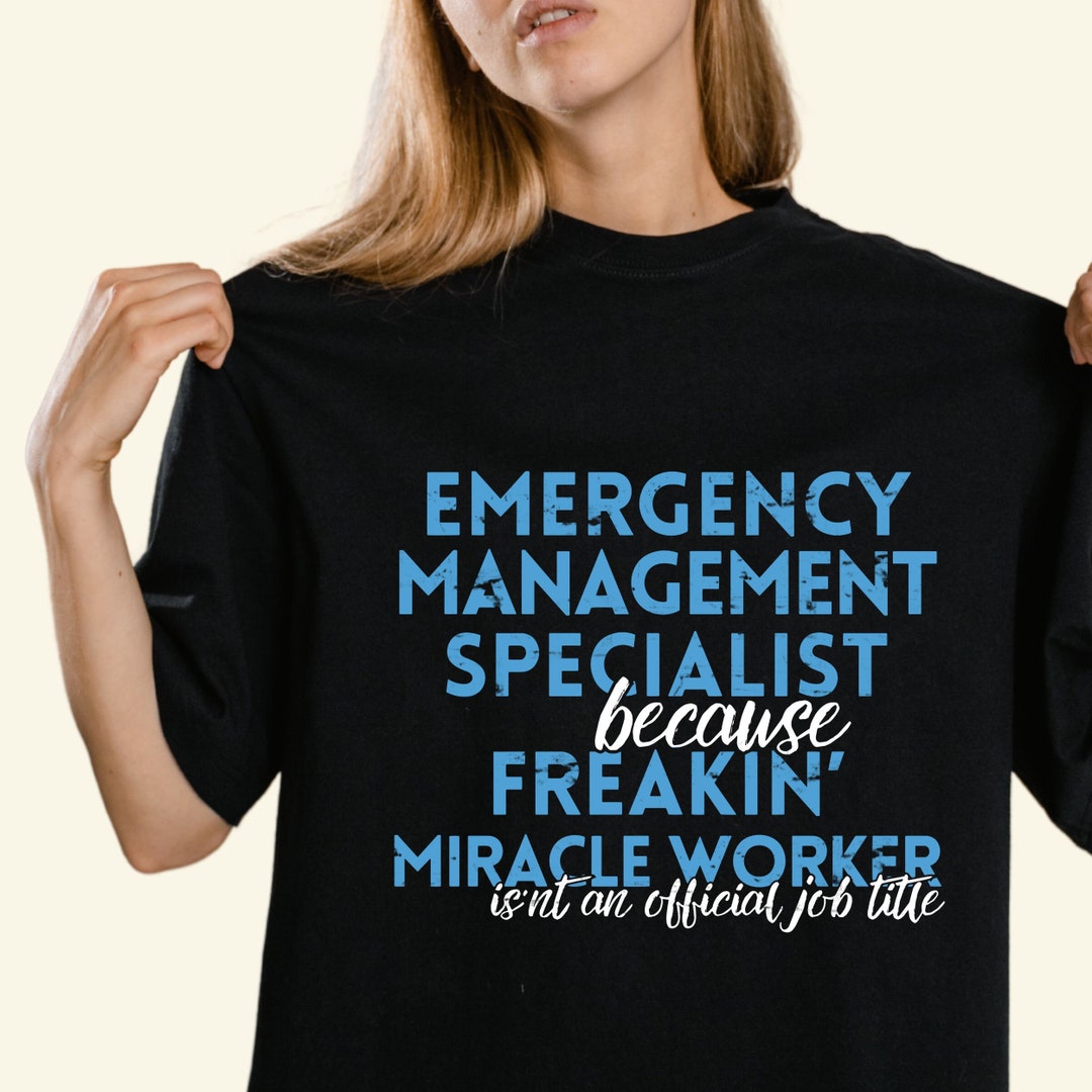Emergency Management Shirt, Emergency Department Shirt, Management ...