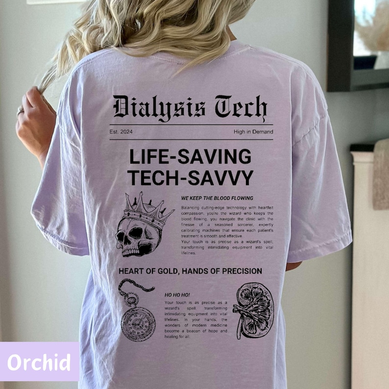 Dialysis Tech Shirt, Dialysis Technician, Dialysis Tech Tshirts ...