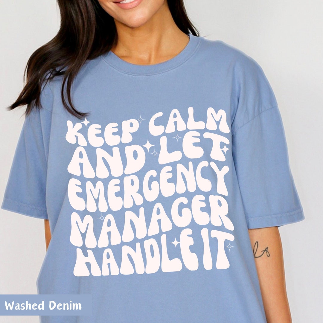 Emergency Manager, Emergency Management Shirt, Emergency Tech Shirt ...