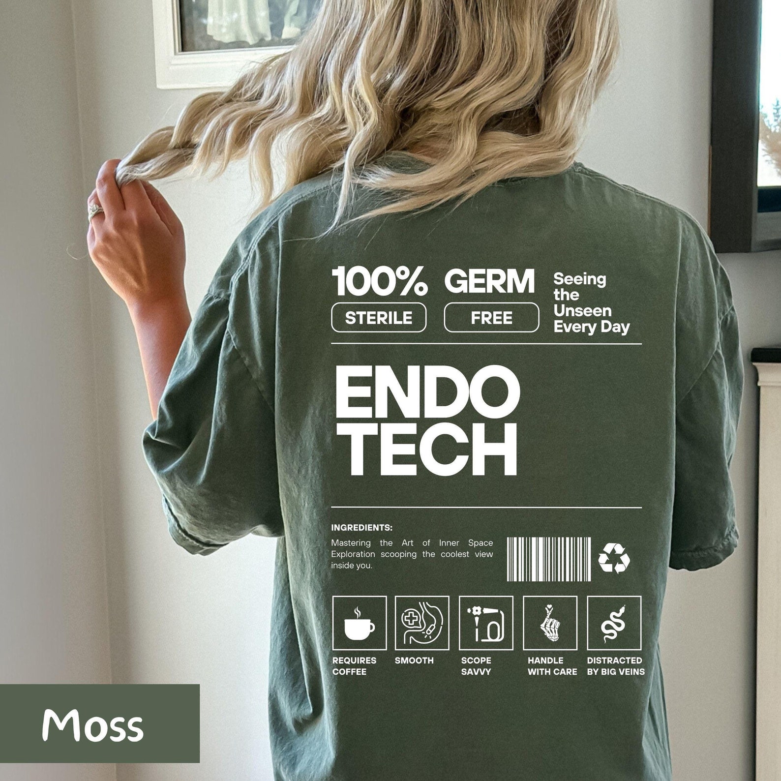 Endo Tech Shirt, Endoscopy Tshirt, Endo Tech Shirts, Endo Nurse ...