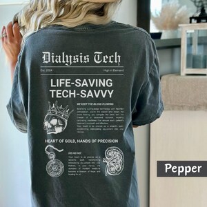 Dialysis Tech Shirt, Dialysis Technician, Dialysis Tech Tshirts ...