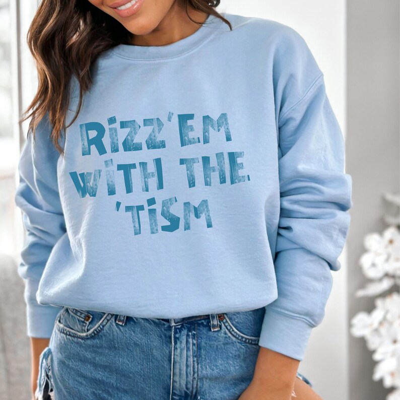 Rizz'em With the 'tism Shirt, Unisex Comfort Colors Shirt, Funny Autism ...