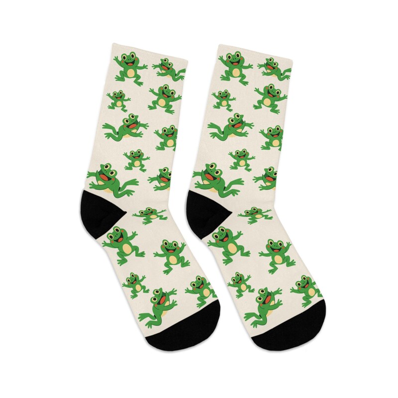 Cute Frog Socks Women - Etsy