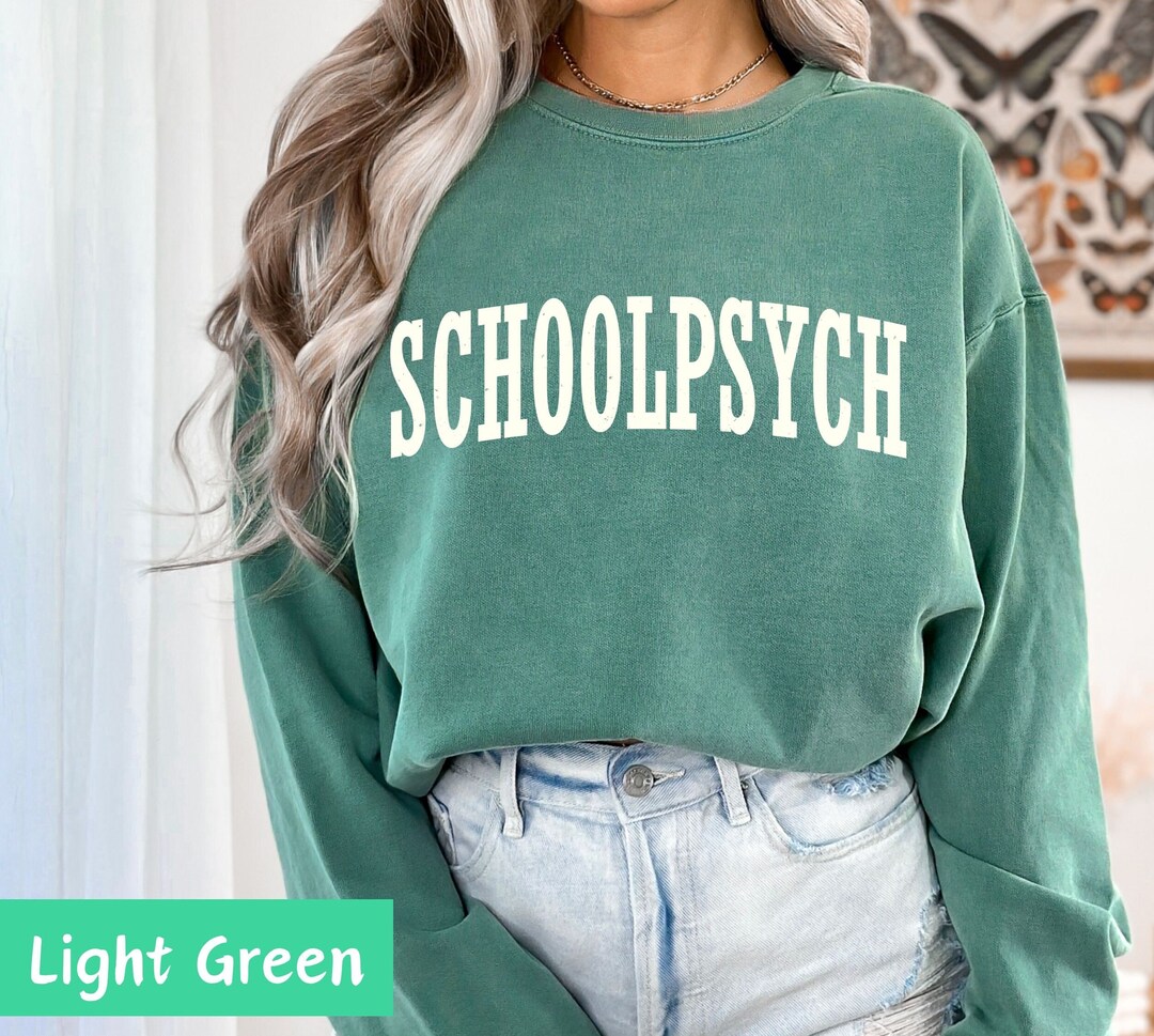 School Psych T Shirt, School Psych Shirt, Psychologist Sweatshirt ...