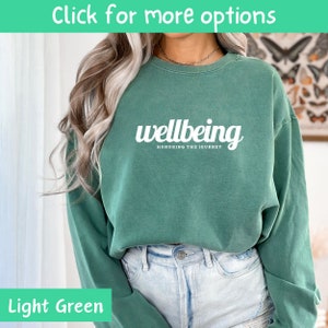 Wellbeing, Wellness Shirt, Yoga Shirt, Mental Wellness Shirt ...