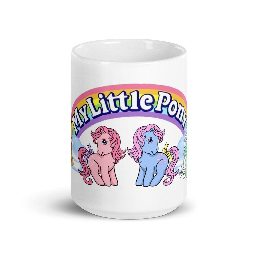 Retro My Little Pony Inspired Mug, Vintage, MLP Collectible Cup ...
