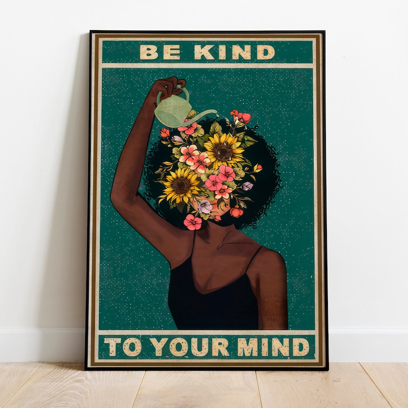 Be Kind Poster - Etsy