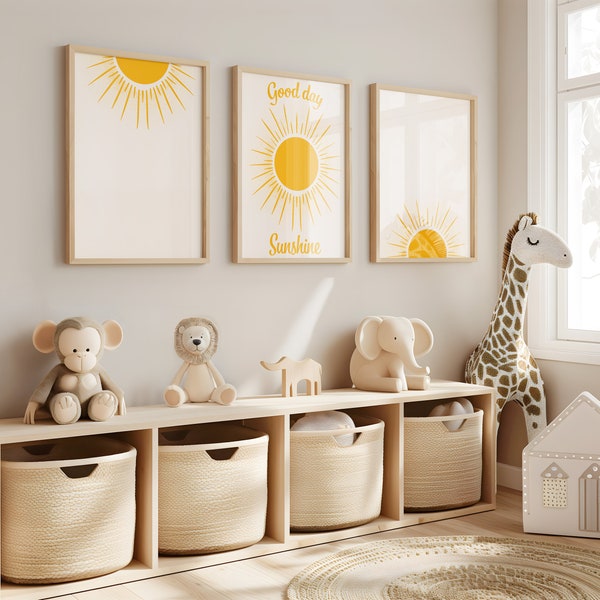 Sun Nursery Decor - Etsy