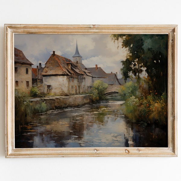 Rustic European Village - Etsy