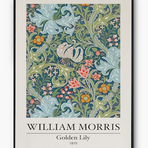 Set of 16 William Morris Prints: 16 Stunning Prints Inspired by the ...