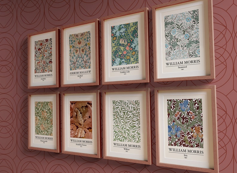 32 William Morris Prints, William Morris Digital Print, William Morris ...