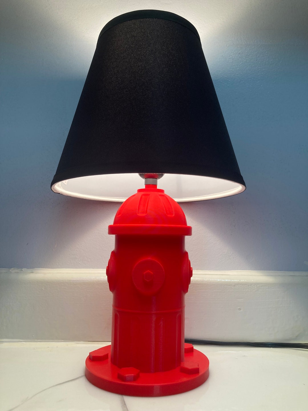 Fire Hydrant Lamp, Hidden Storage, 3d Printed - Etsy