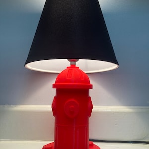 Fire Hydrant Lamp, Hidden Storage, 3d Printed - Etsy