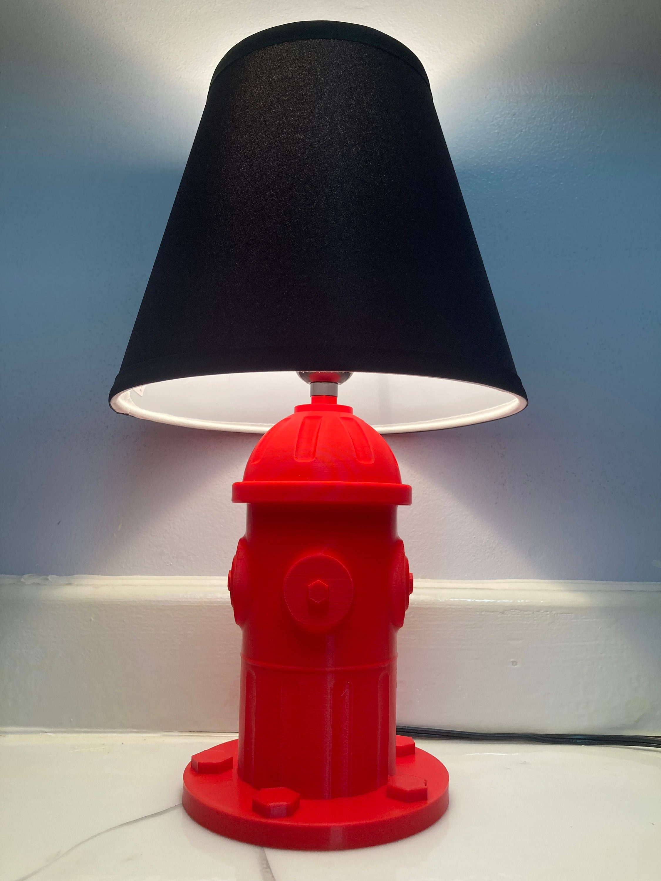 Fire Hydrant Lamp, Hidden Storage, 3d Printed - Etsy