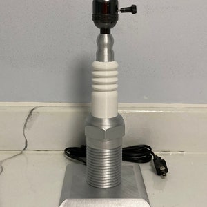 Spark Plug Lamp fully 3D Printed - Etsy